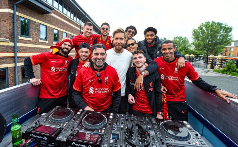 Calvin Harris says Virgil van Dijk told him he was doing the bus parade ...