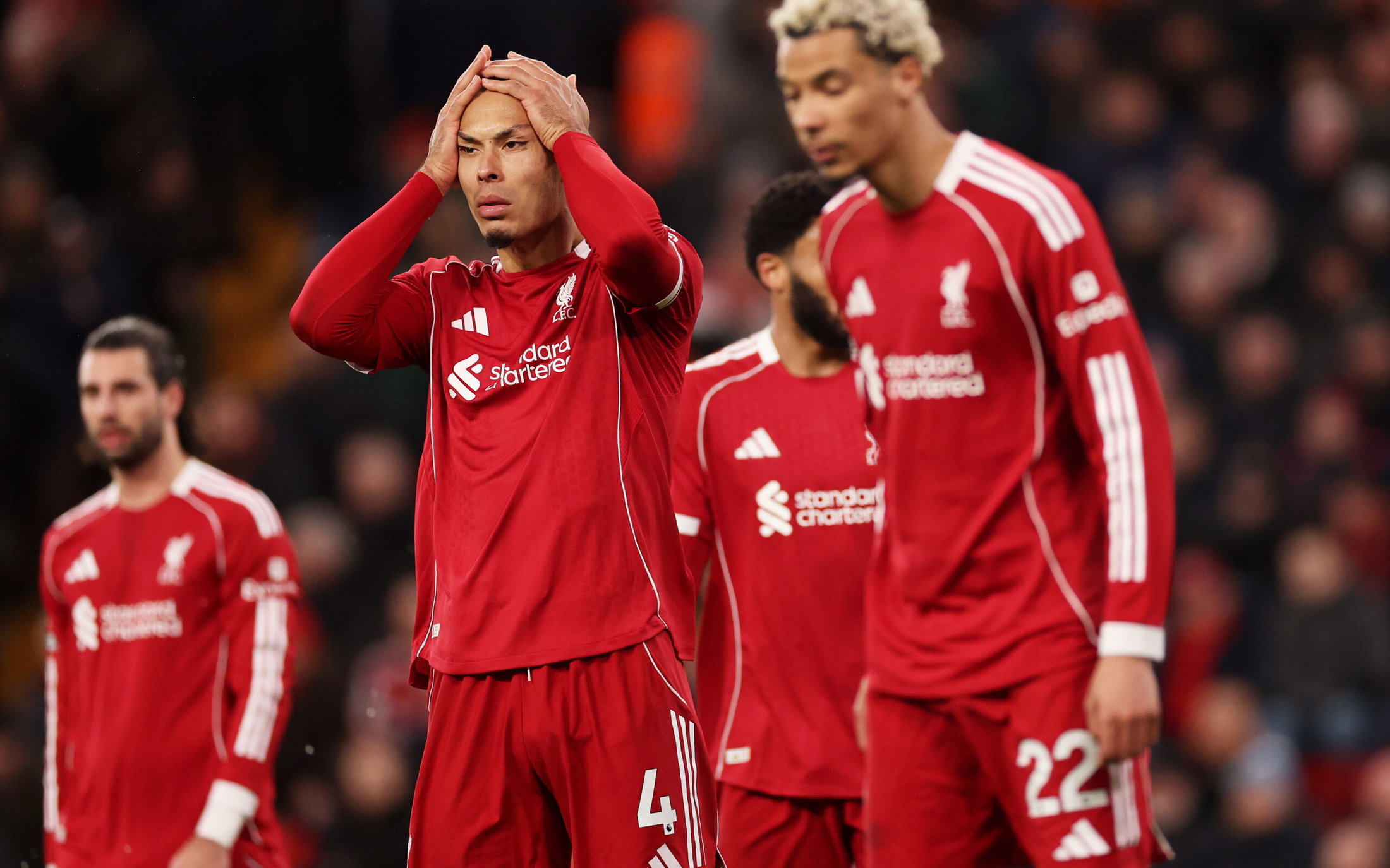 Virgil van Dijk responds after Anfield boos